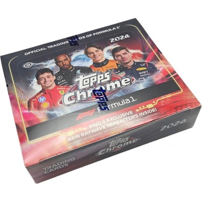Topps 2024 Chrome Formula 1 Racing F1 Qualifying Lap Hobby Box od 2 490 ...