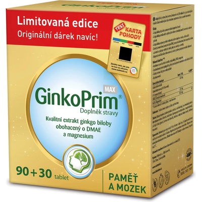 Walmark GinkoPrim Max 80+40 tablet - Heureka.cz