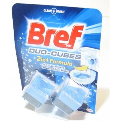 Bref WC Duo-kostky Cube WC tableta do splachovací nádrže 2 x 50 g ...