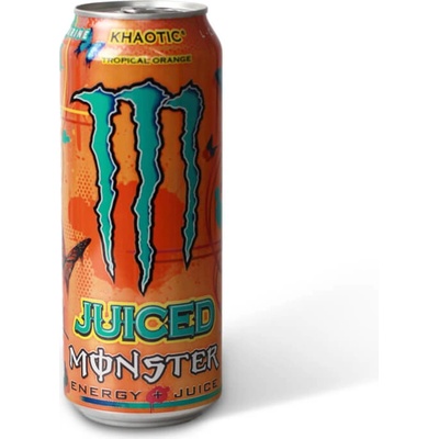 Monster Energy Juiced Khaotic Tropical Orange 500 ml - Heureka.cz
